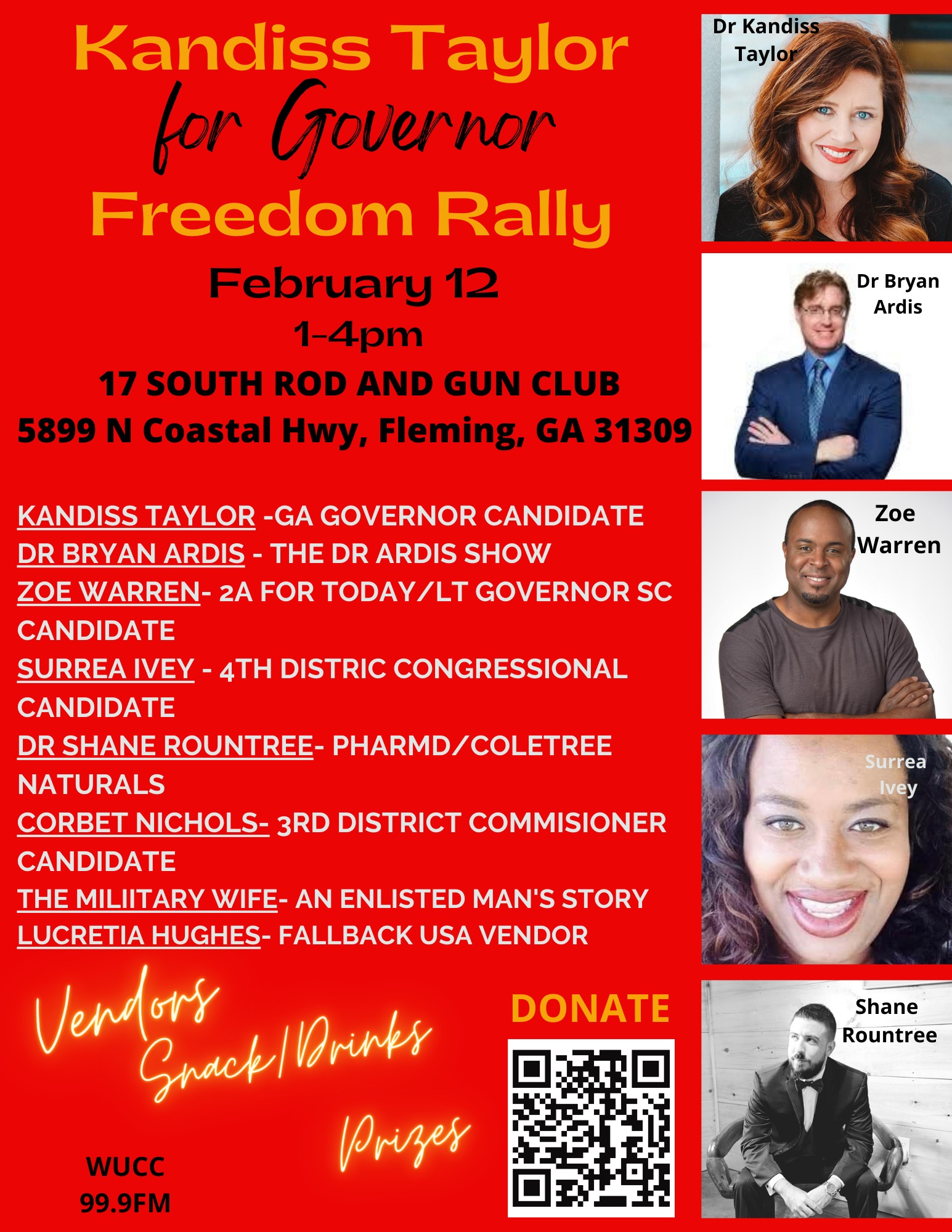 freedom-rally-flyer, News In Progress